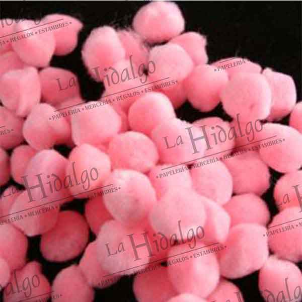 PONPON SELANUSA 13MM C/100PZ 10-ROSA PALIDO - La Hidalgo