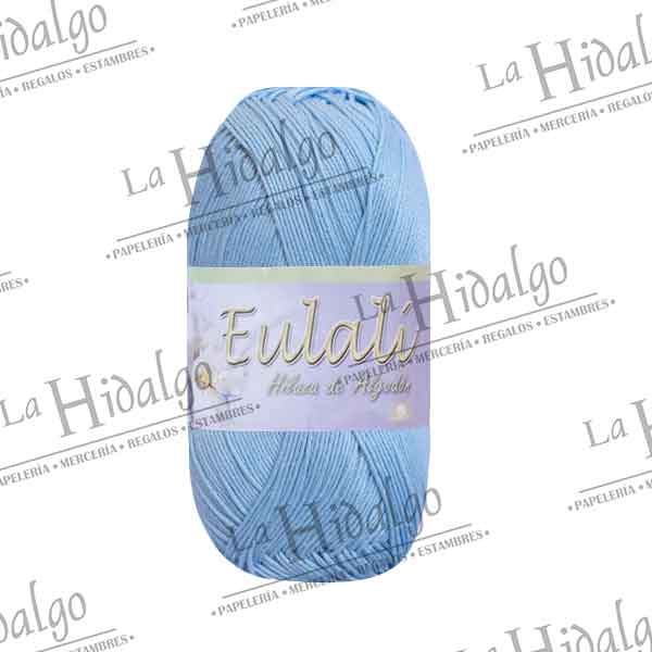HILAZA ALGODON EULALI 100GMS C-60 AZUL CIELO - La Hidalgo